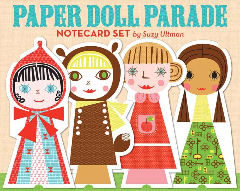 Notecard Set: Paper Doll Parade – Wondersaurus