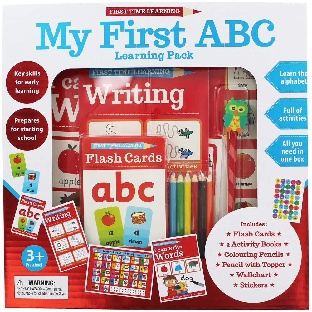First Time Learning: My First ABC Learning Pack – WONDERSAURUS
