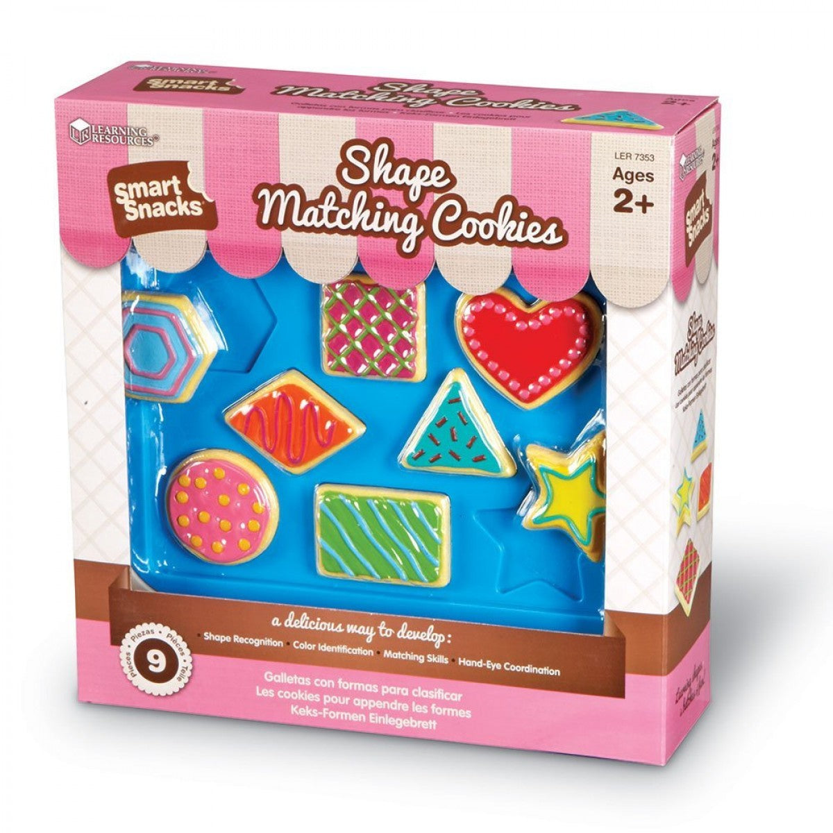 Smart Snacks: Shape Matching Cookies – WONDERSAURUS