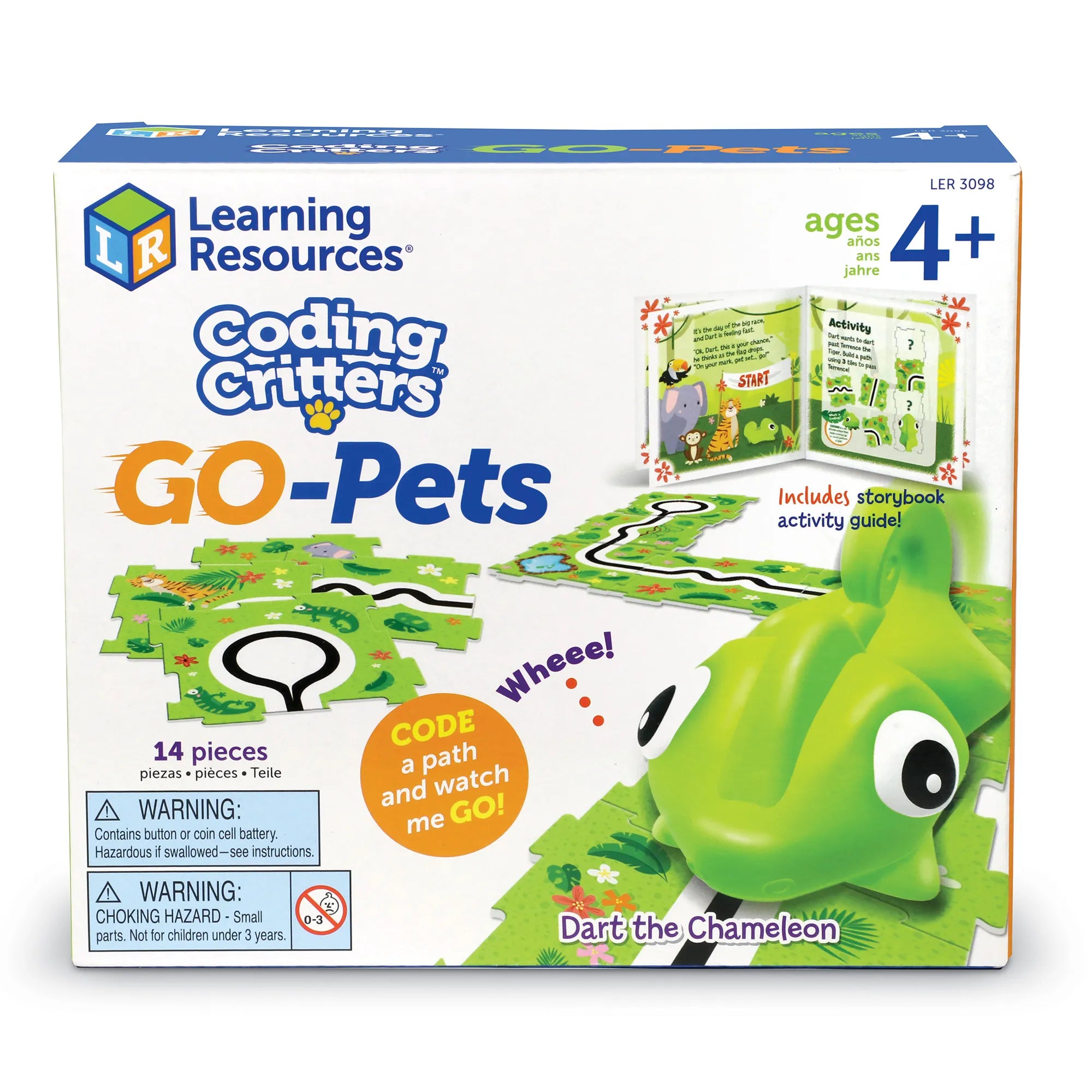 Coding Critters: Go-Pets - Dart the Chameleon – Wondersaurus