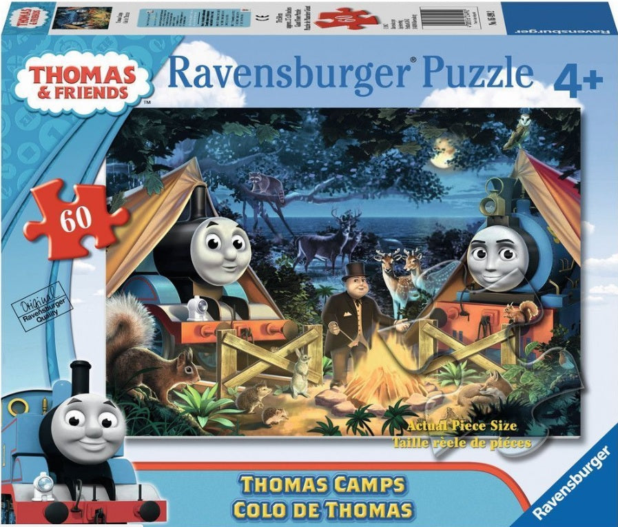 Puzzle - 60's Glow in the Dark: Thomas Camps Thomas & Friends – Wondersaurus