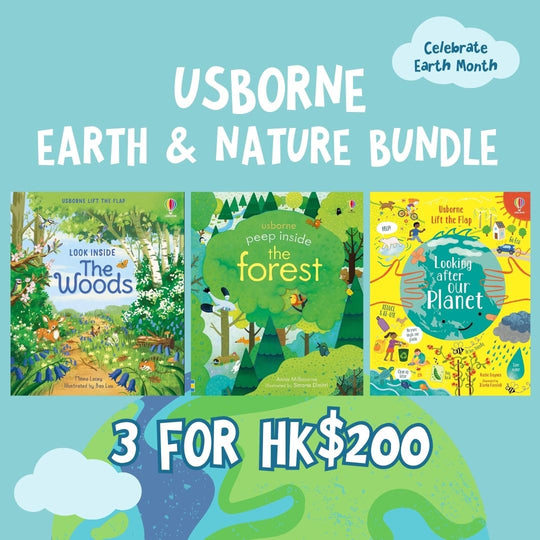 Usborne Earth & Nature Discovery Bundle 02 – 3-Book Set – WONDERSAURUS