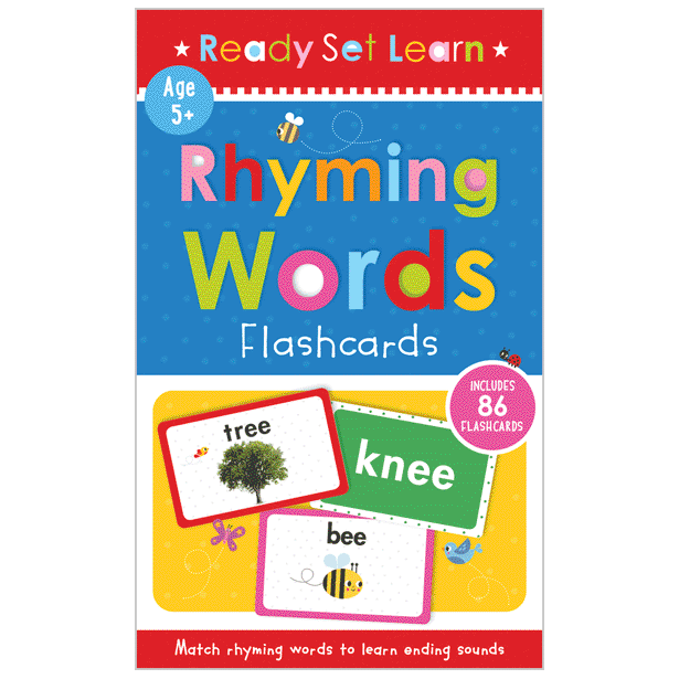 Ready Set Learn: Flashcards - Rhyming Words – WONDERSAURUS