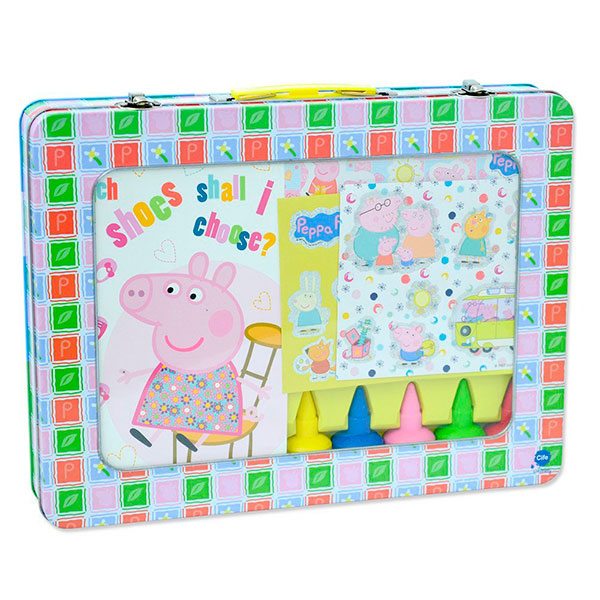 Peppa Pig: Metallic Suitcase with Window – Wondersaurus