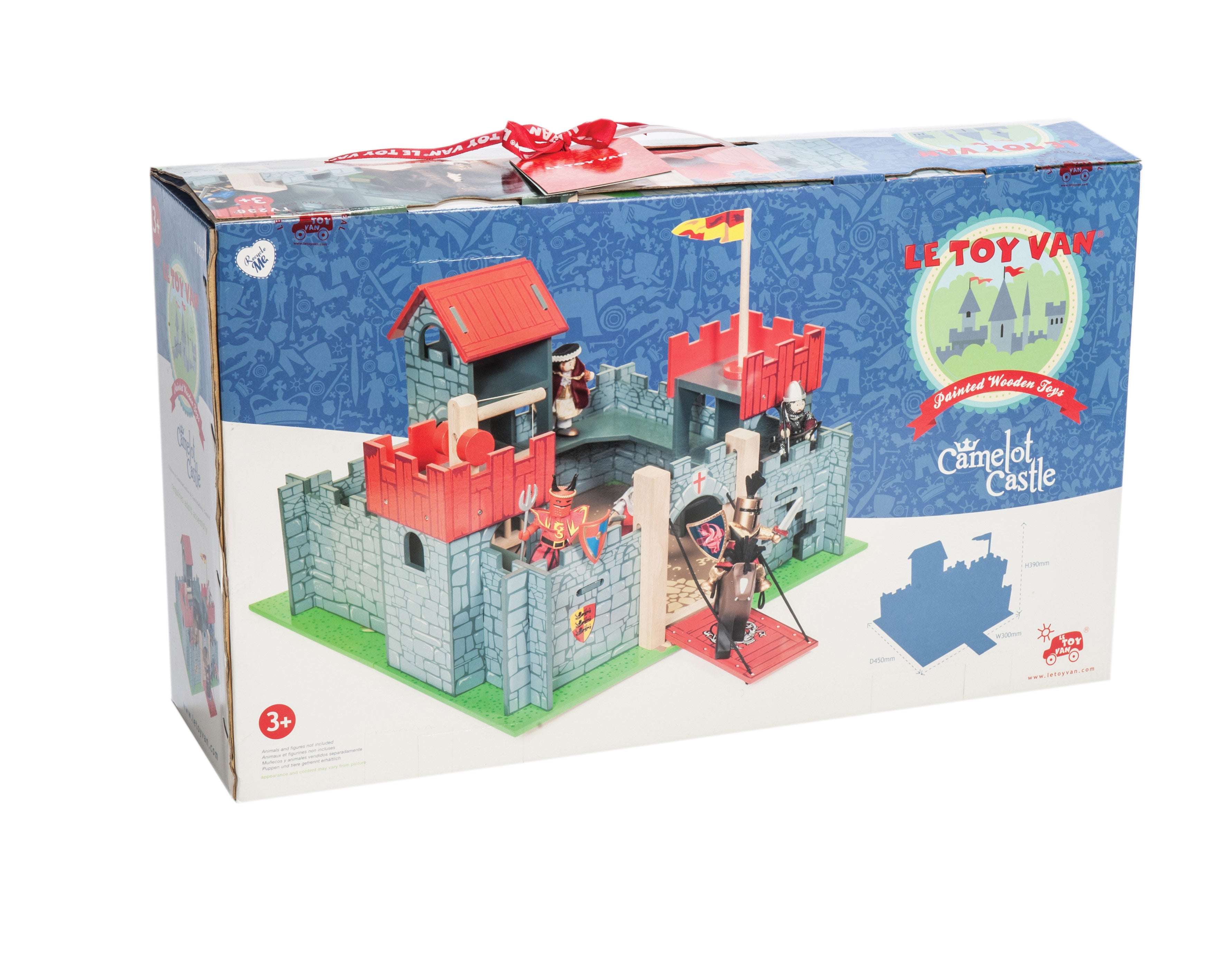 Castle Playsets: Camelot Castle (Red) – Wondersaurus