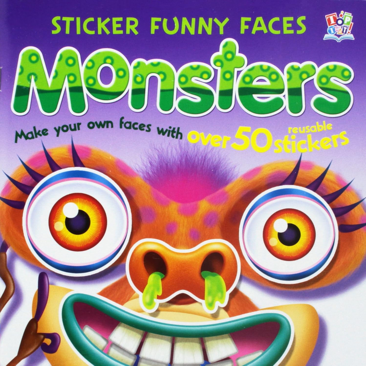 Sticker Funny Faces: Monsters – Wondersaurus