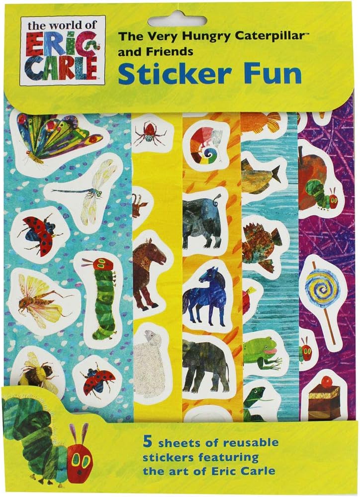 Sticker Fun Pack: Eric Carle - The Very Hungry Caterpillar – Wondersaurus