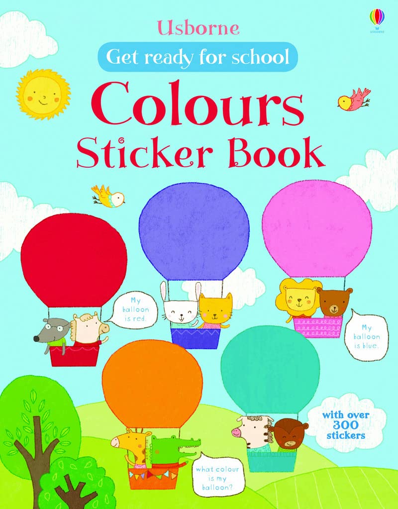 UB Get Ready for School Sticker Book: Colours – Wondersaurus
