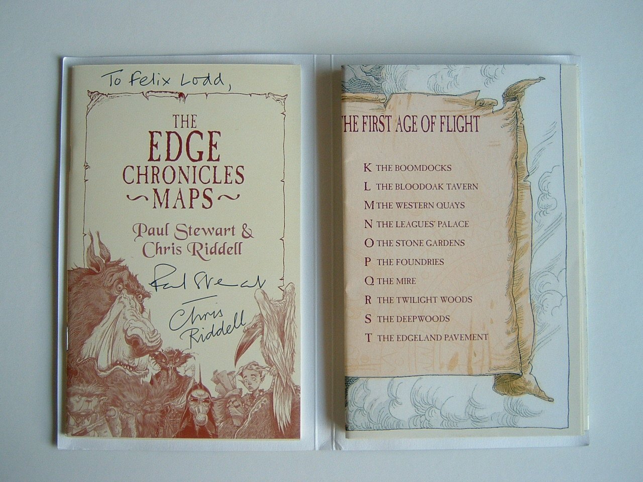 The Edge Chronicles: Edge Map – Wondersaurus