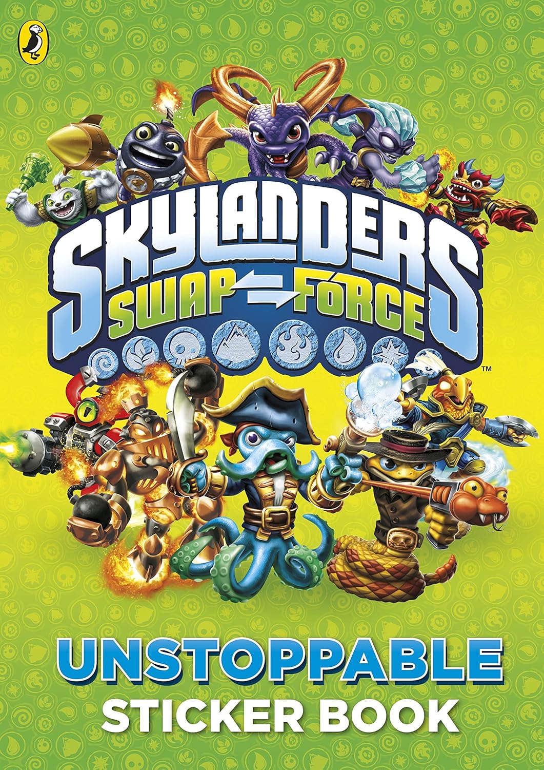 Skylanders SWAP Force: Unstoppable Sticker Activity Book – Wondersaurus