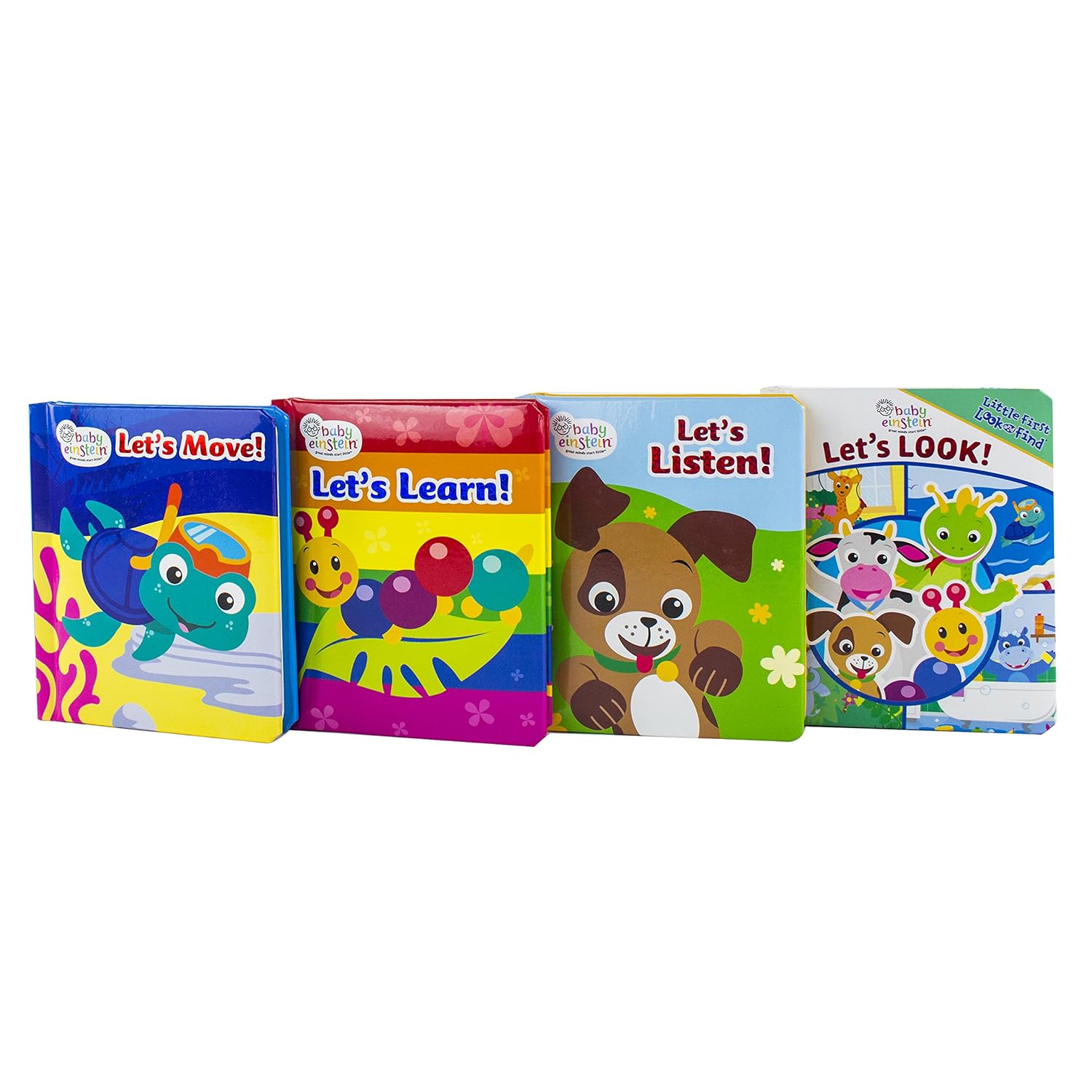 Little My First Look and Find 4 Book Set : Baby Einstein – Wondersaurus