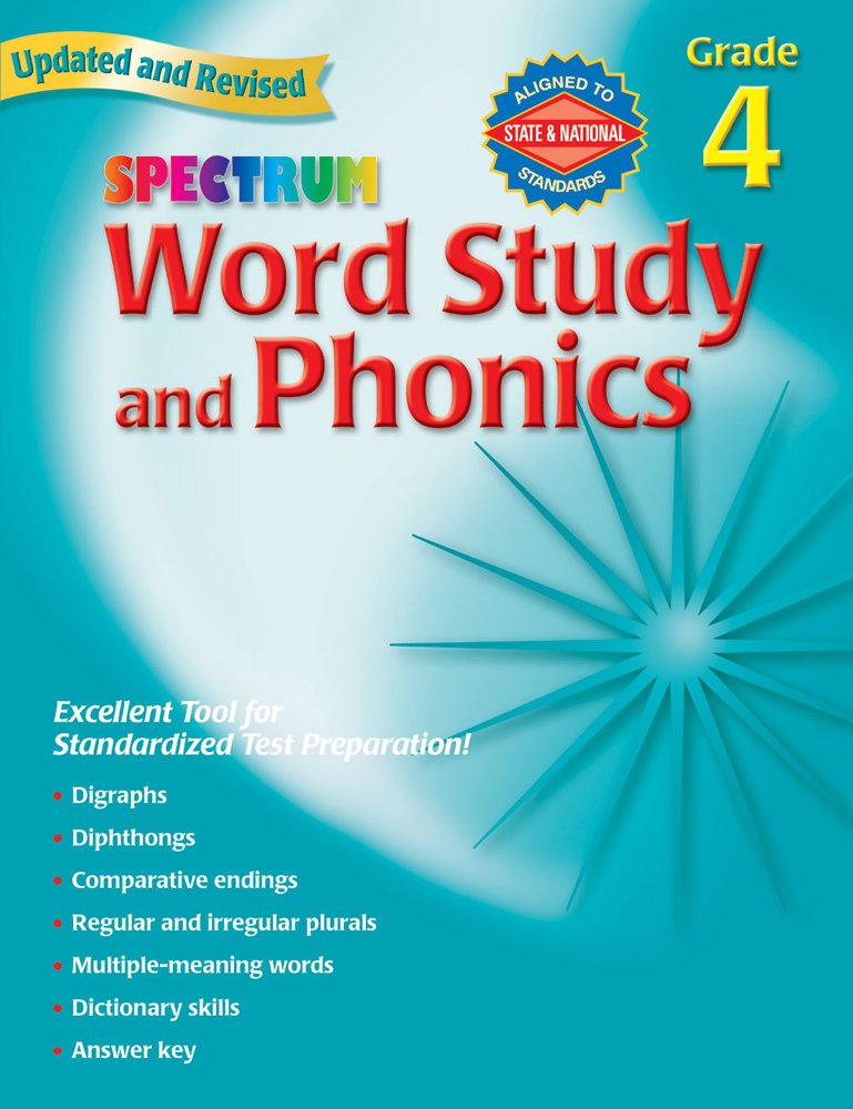 Spectrum Word Sturdy & Phonics: Grade 4 – Wondersaurus