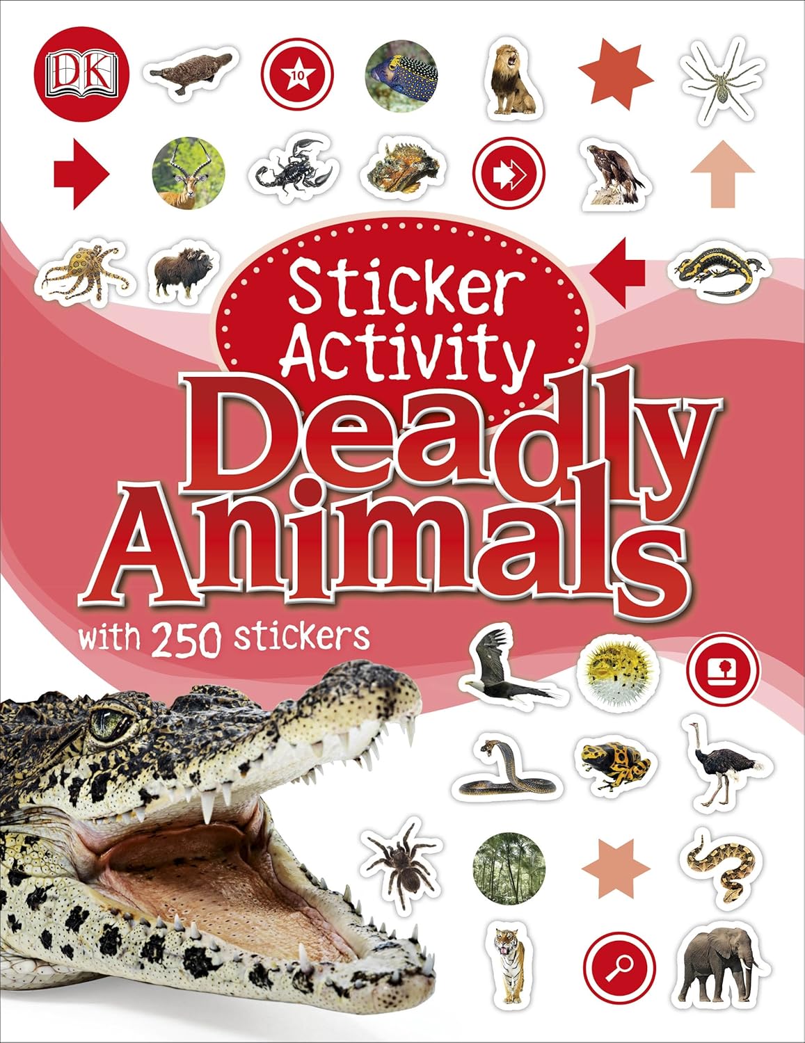 Sticker Activity Bks: Deadly Animals – Wondersaurus