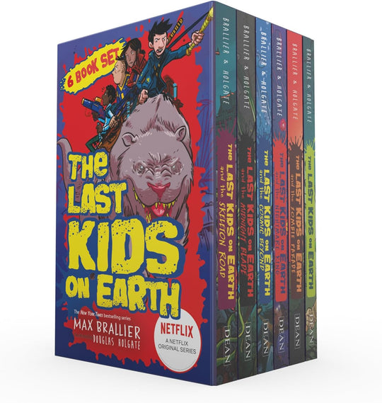 UK-The Last Kids on Earth Collection 6 Books Box By Max Brallier Netfl ...