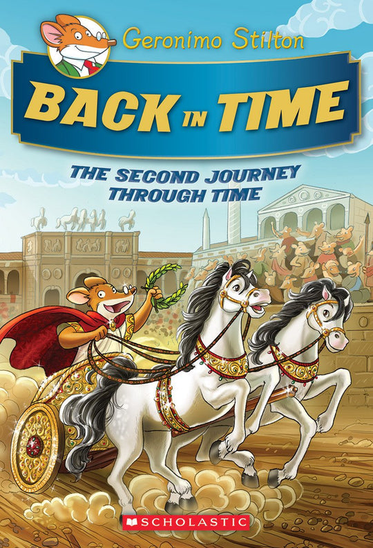 Geronimo Stilton Journey Through Time #02: Back in Time HB – WONDERSAURUS