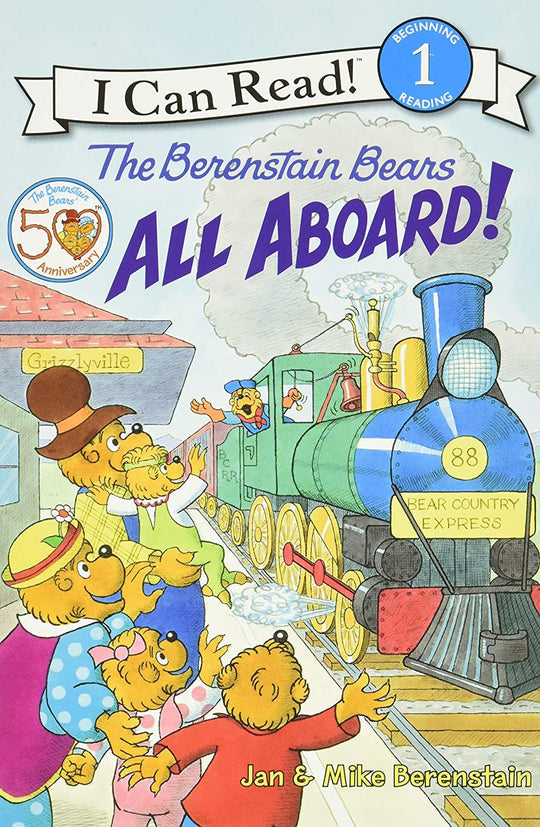 I Can Read Book (R-1): Berenstain Bears - All Aboard! – WONDERSAURUS