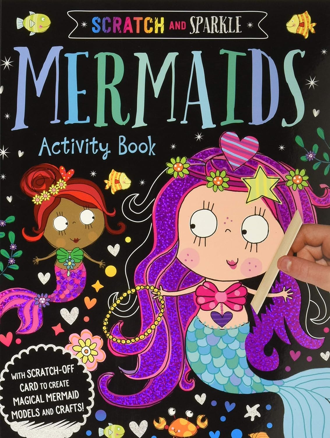 Scratch and Sparkle Activity Book: Mermaids – Wondersaurus