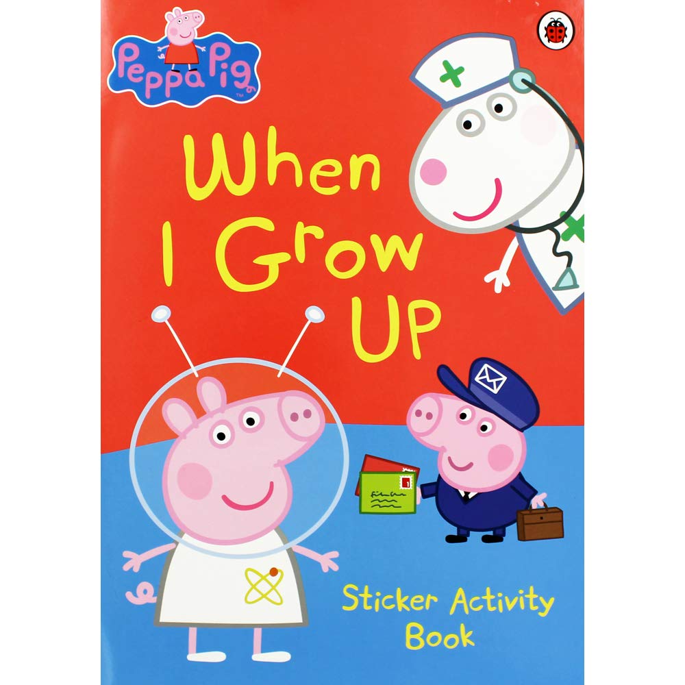 Peppa Pig: When I Grow Up Sticker Activity Book – Wondersaurus