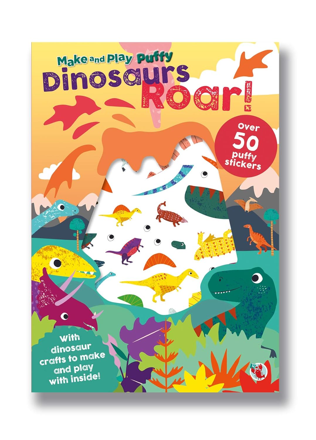 Make and Play Puffy Stickers: Dinosaurs Roar! – Wondersaurus