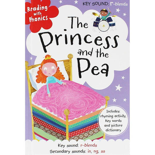 Reading with Phonics Mini HC: The Princess And The Pea – WONDERSAURUS