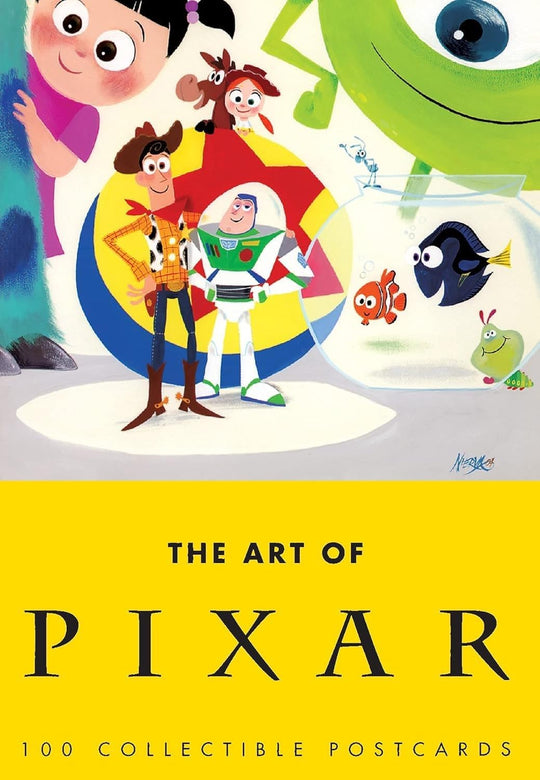 100 Collectible Postcards: The Art of Pixar – WONDERSAURUS