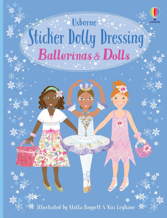 UB Activities: Sticker Dolly Dressing - Ballerinas and Dolls – WONDERSAURUS