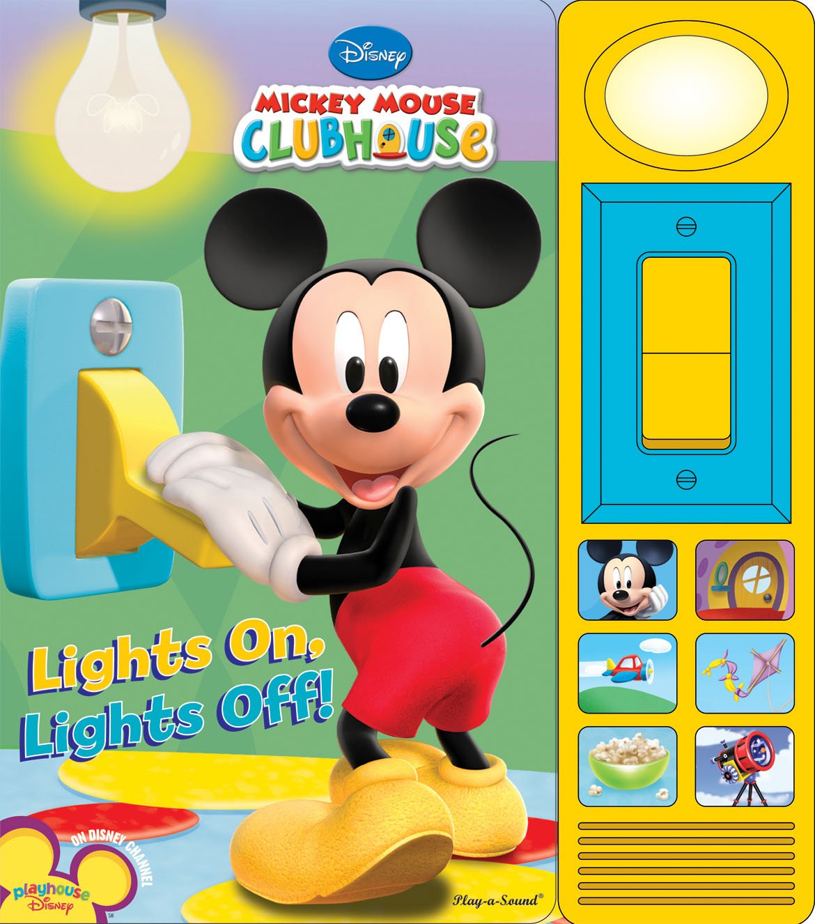 Little Light Switch Sound Book: Mickey Mouse Clubhouse - Lights On, Li ...