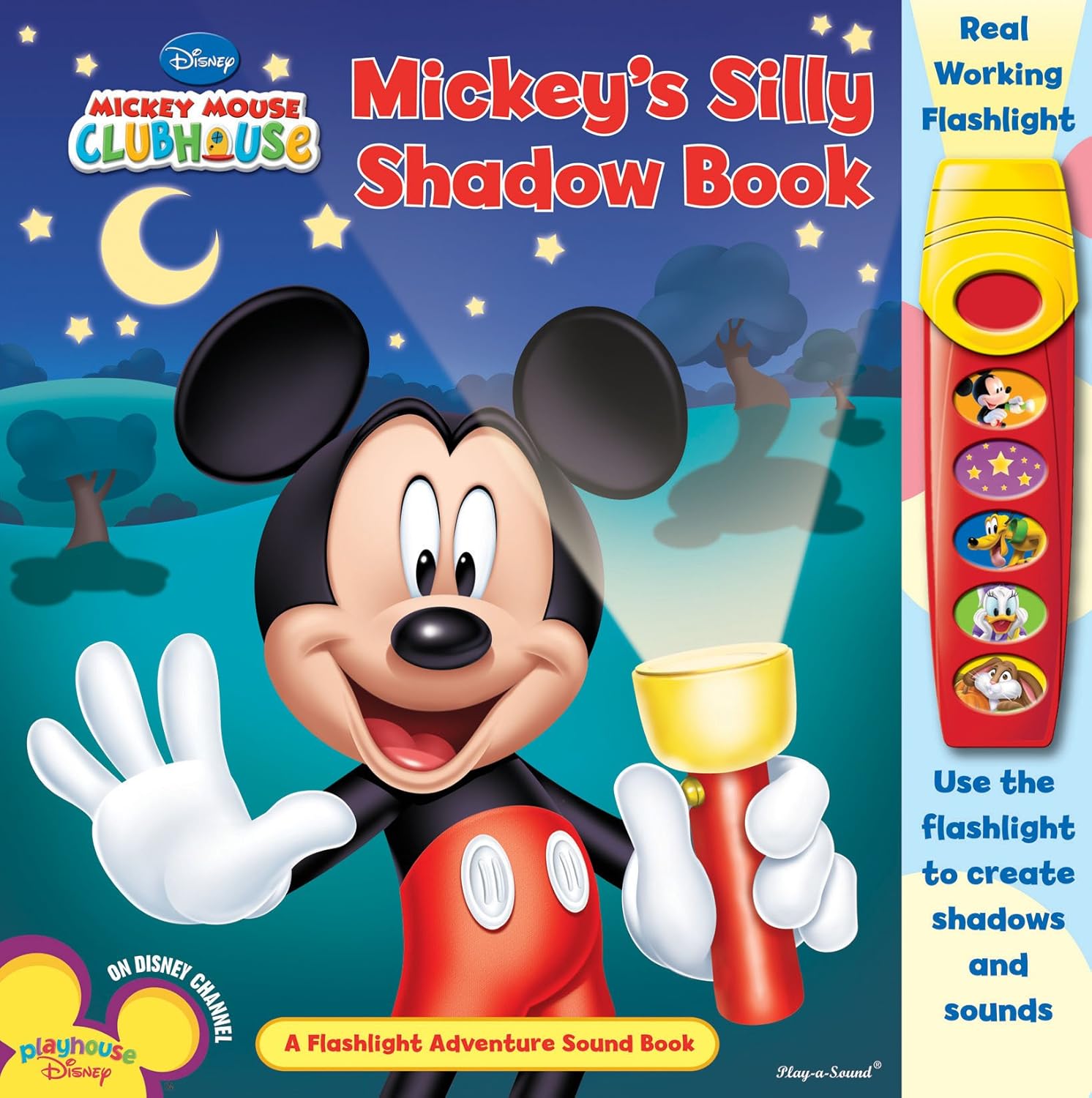 Flashlight Adventure Sound Book: Mickey Mouse Clubhouse - Mickey's Sil ...