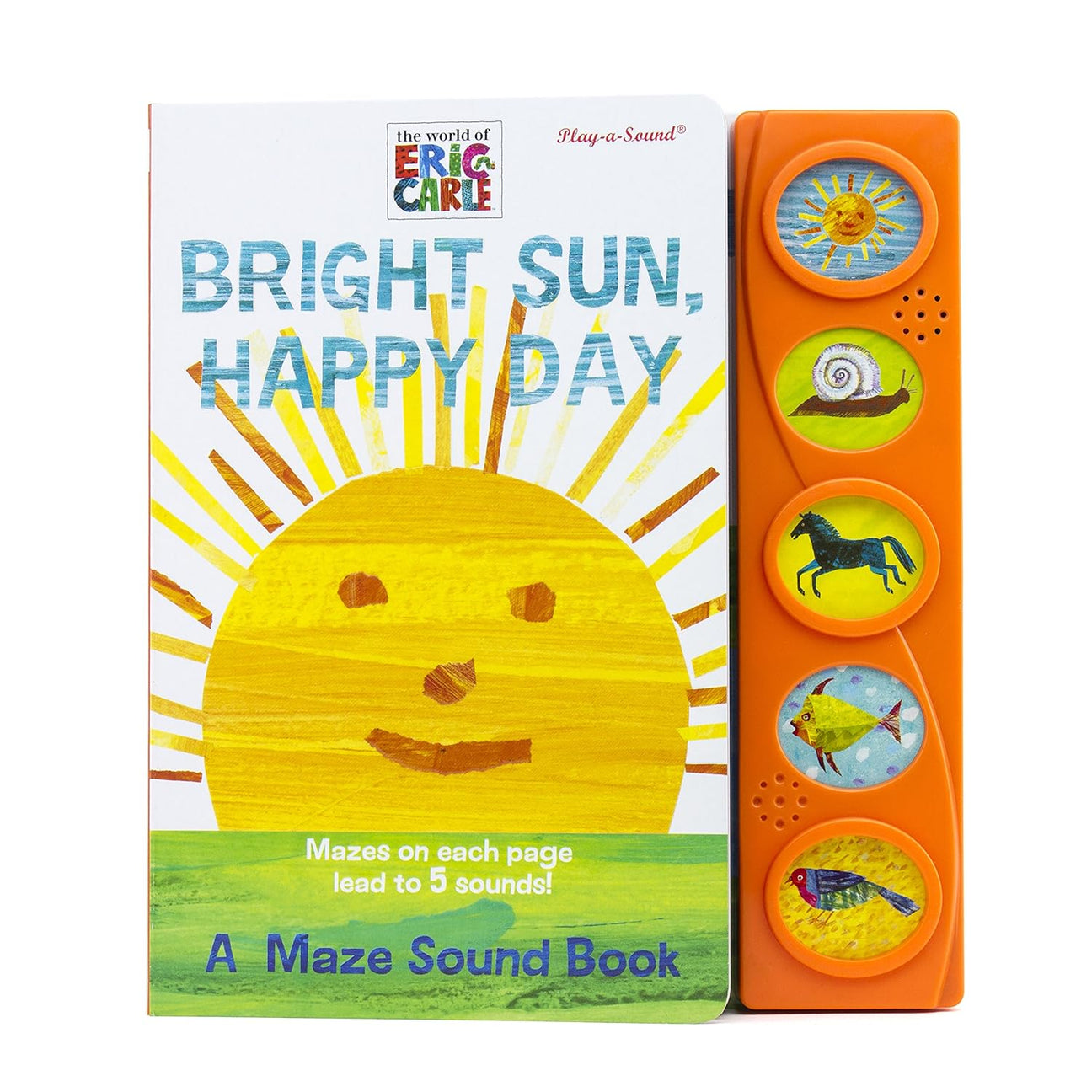 Little Maze Sound Book: Eric Carle - Bright Sun, Happy Day – WONDERSAURUS
