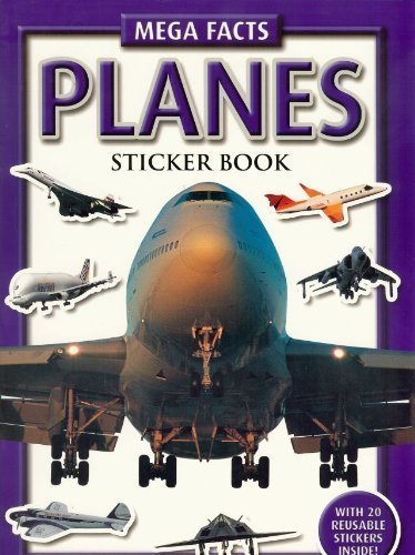Sticker Book: Mega Facts - Planes – Wondersaurus