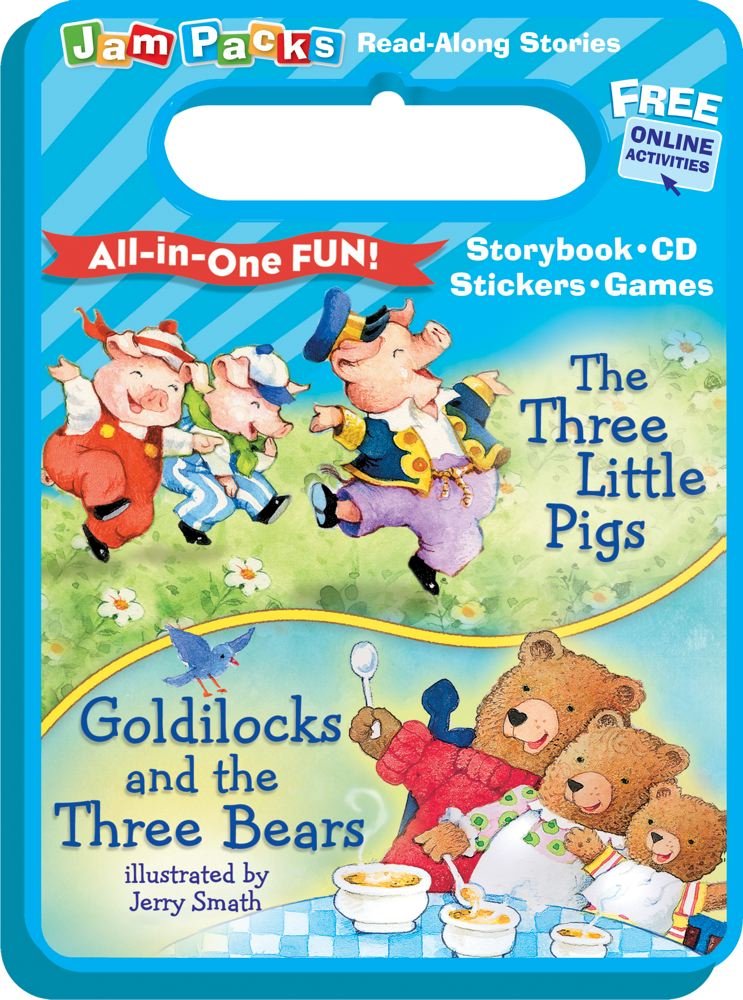 The Three Little Pigs & Goldilocks & the Three Bears Storybook, CD and ...