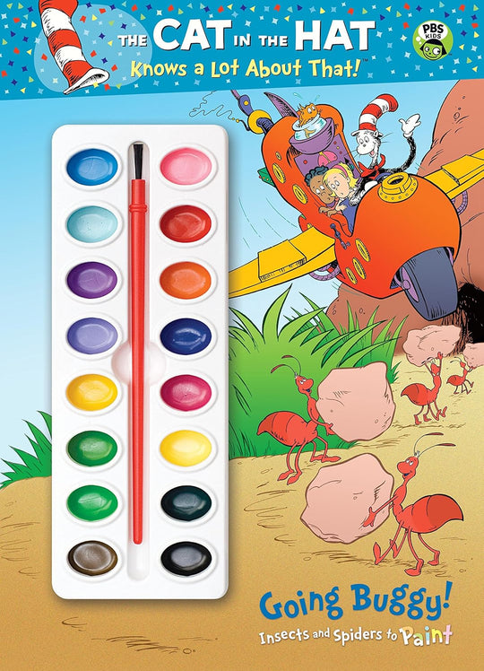 Deluxe Paint Box Book: Going Buggy(Dr. Seuss) Insects and Spiders to P ...