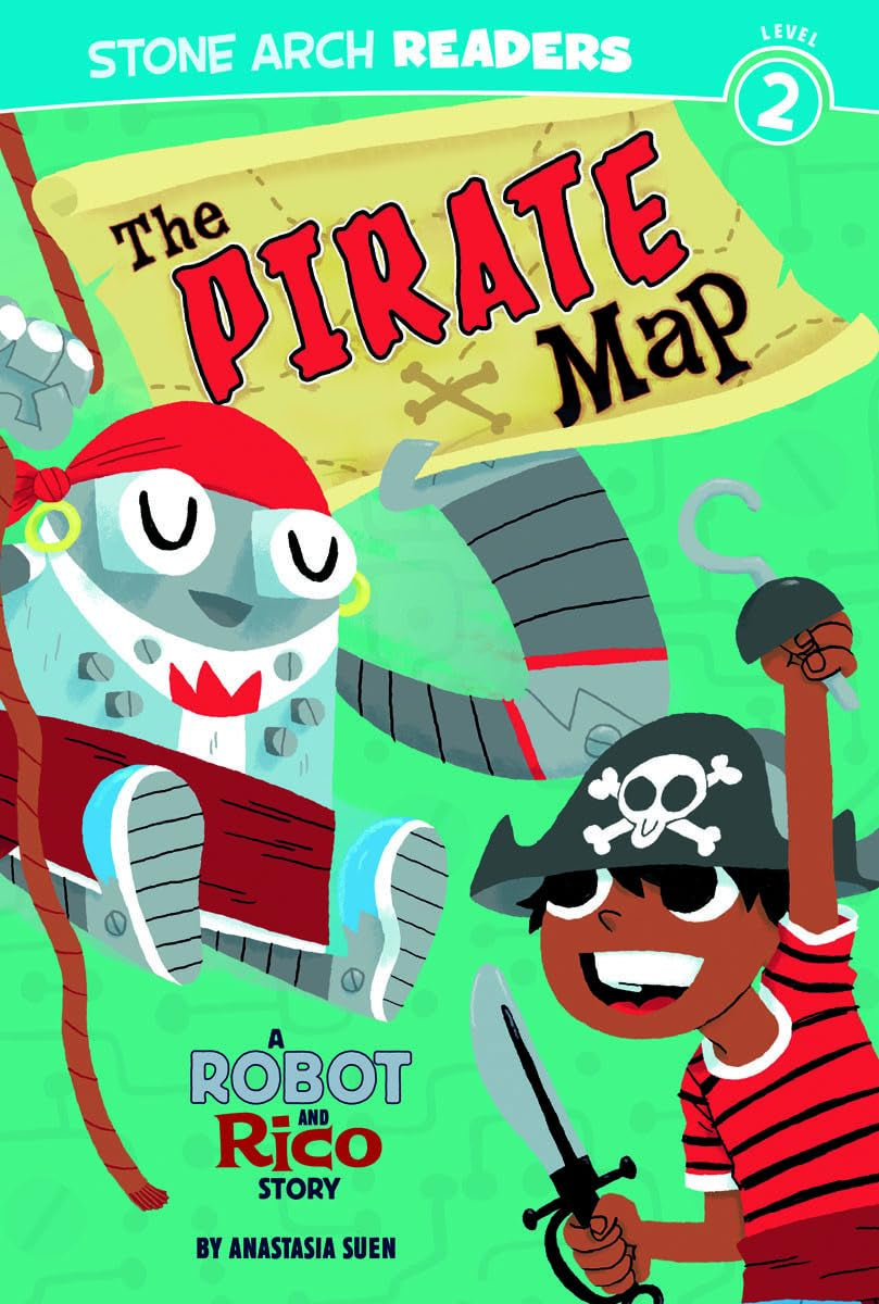 Stone Arch Readers L-2: Robot and Rico - The Pirate Map – Wondersaurus