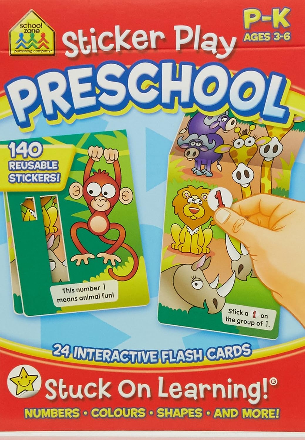 School Zone Interactive Flash Cards: Preschool – Wondersaurus