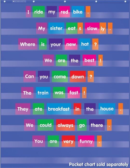 Pocket Charts Add-Ons: Sentence-Building Cards – WONDERSAURUS