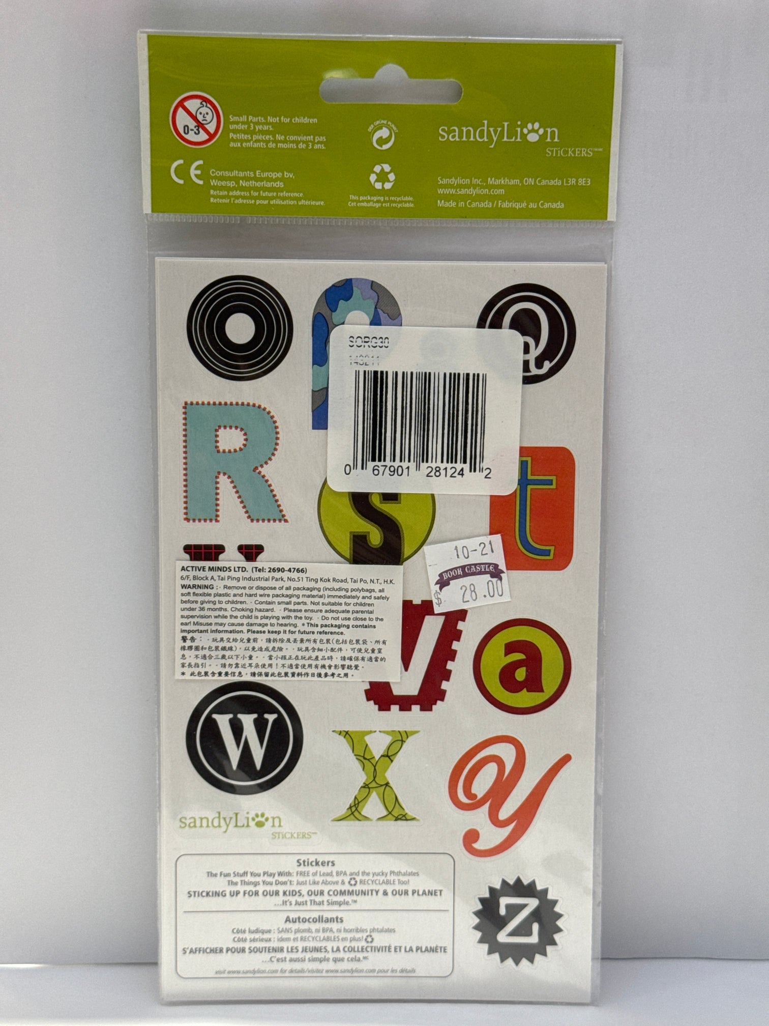 Standard Stickers - 4 Sheet: Type S Set – WONDERSAURUS