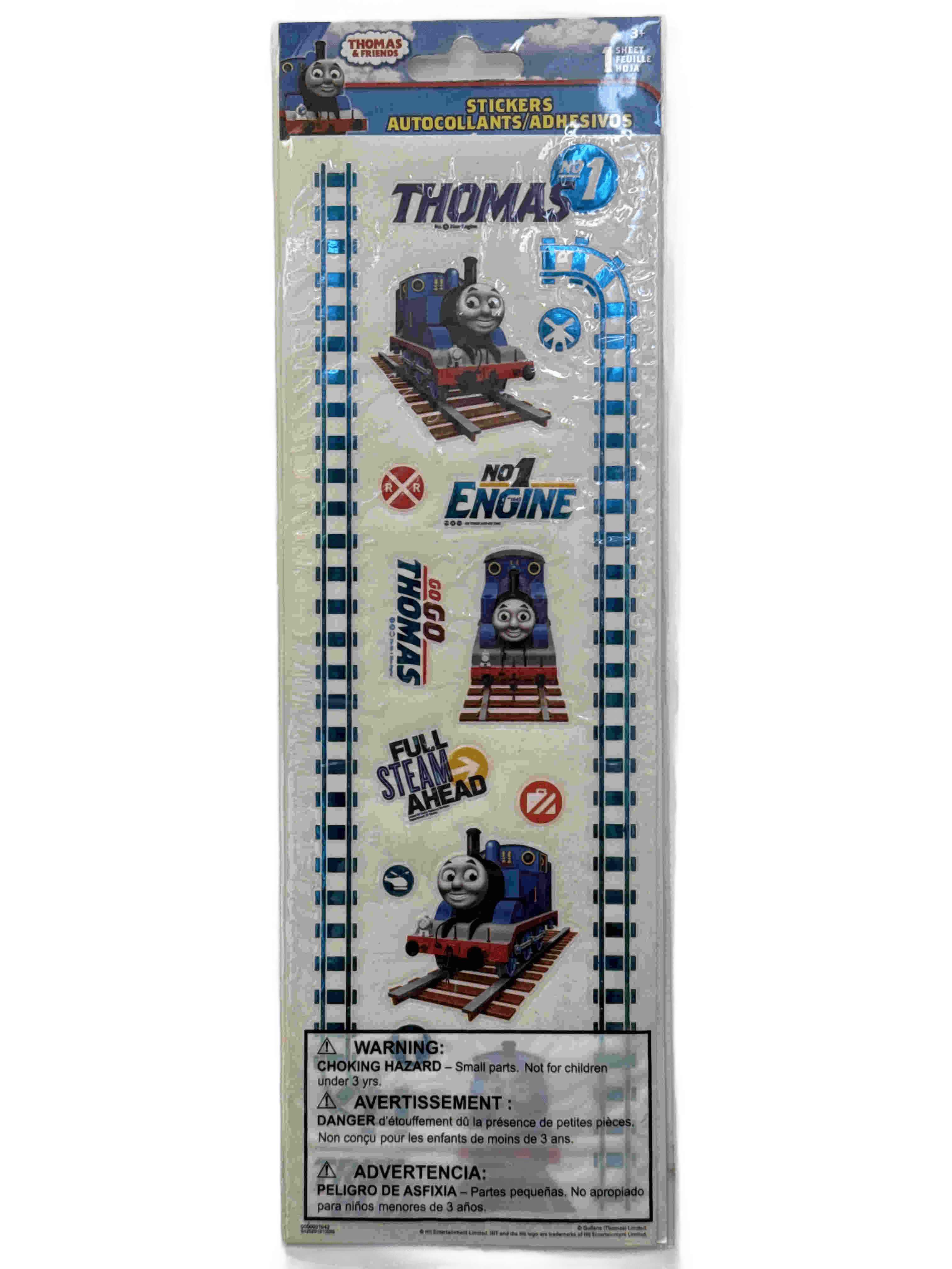 Embossed Paper Stickers: Thomas Tags – Wondersaurus