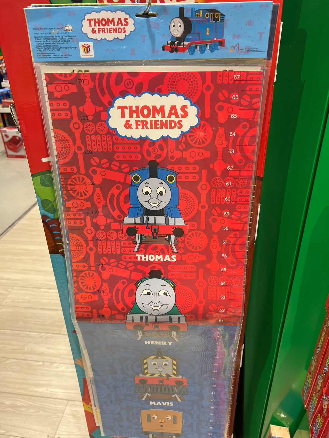 Growth Chart: Thomas & Friends (Face) – WONDERSAURUS