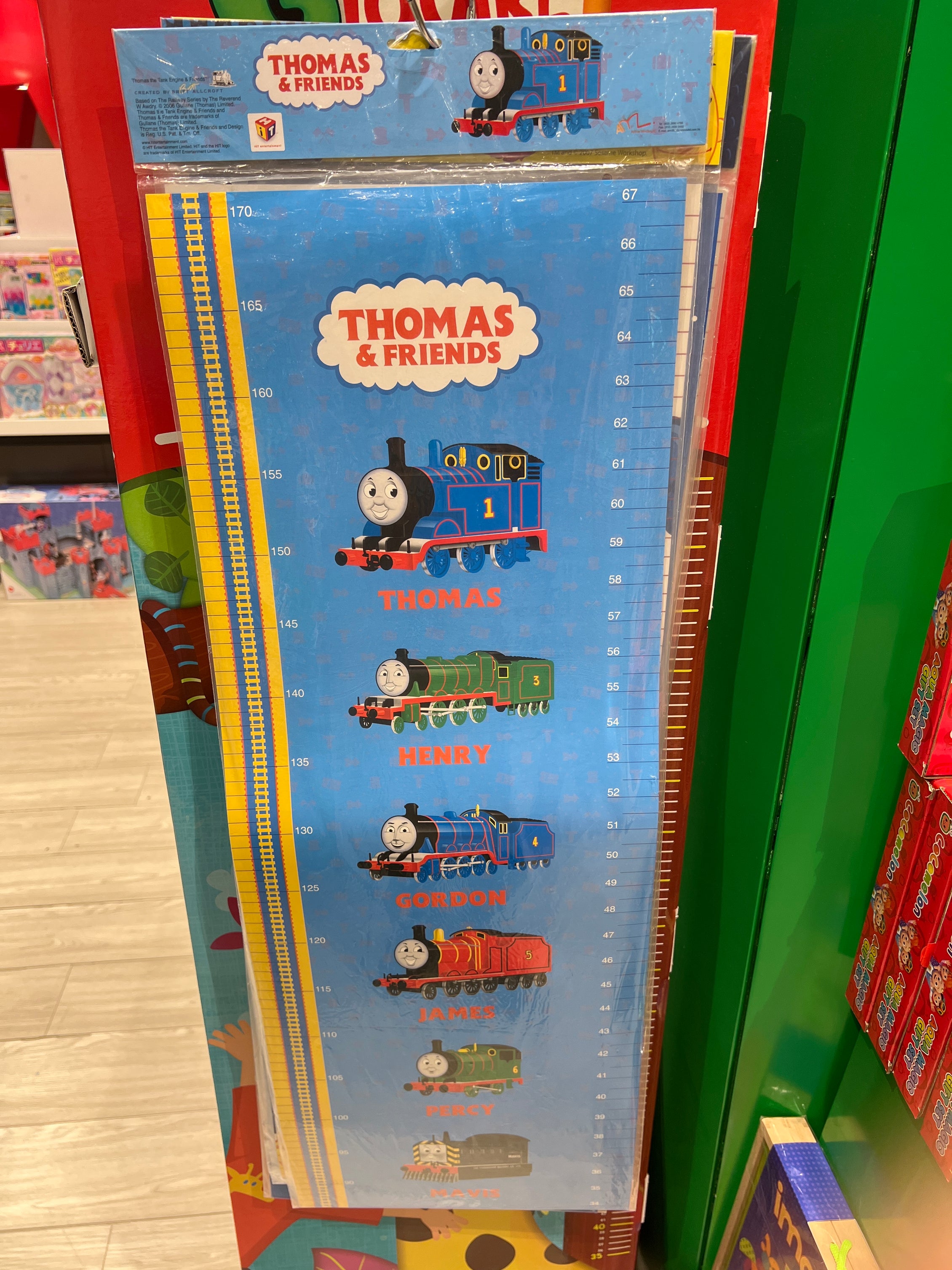 Growth Chart: Thomas & Friends (Full Train) – WONDERSAURUS