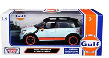 MotorMax: MINI COOPER S Countryman with Gulf Livery – Wondersaurus