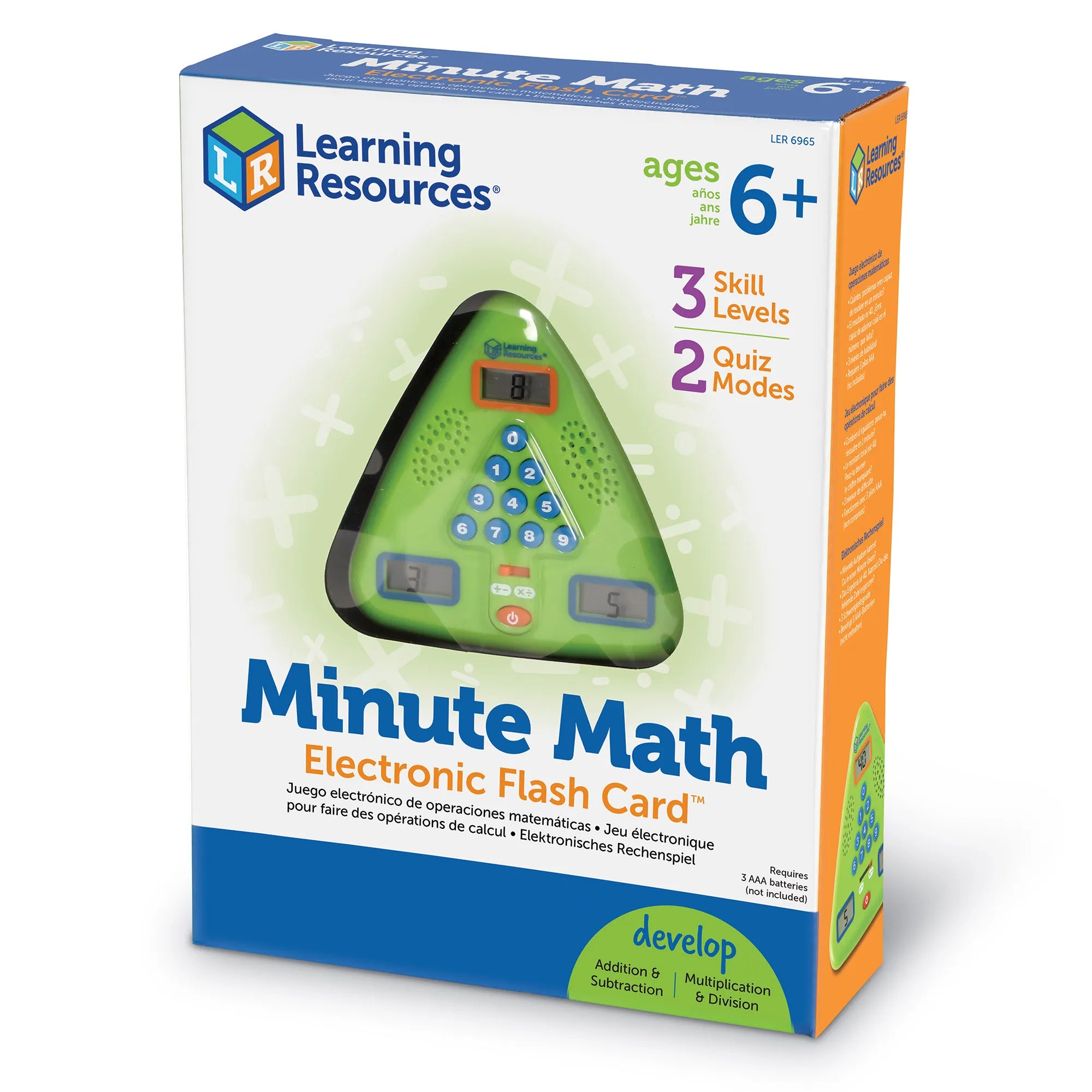 Minute Math Electronic Flash Card – Wondersaurus