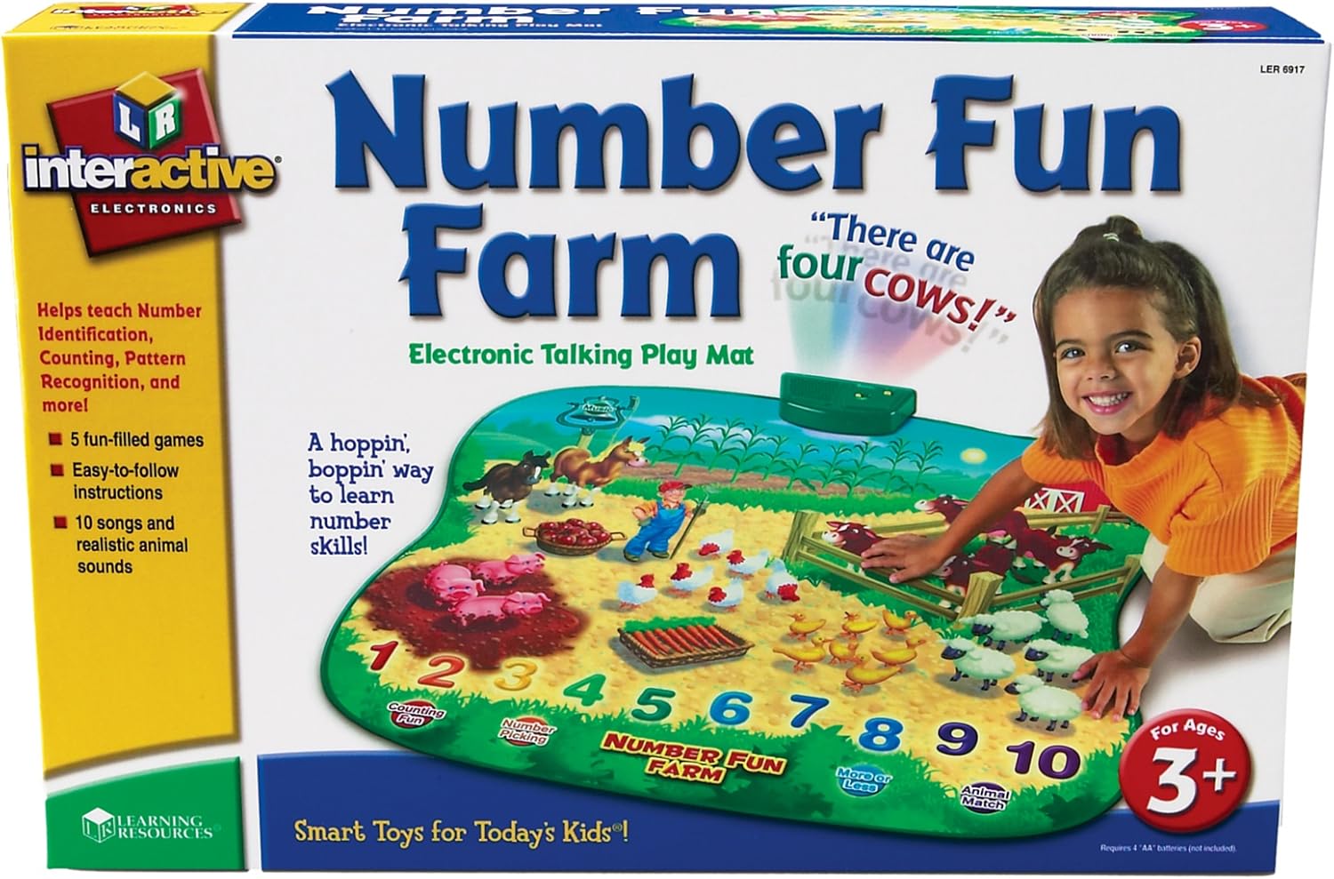 Electronic Talking Play Mat: Number Fun Farm – Wondersaurus