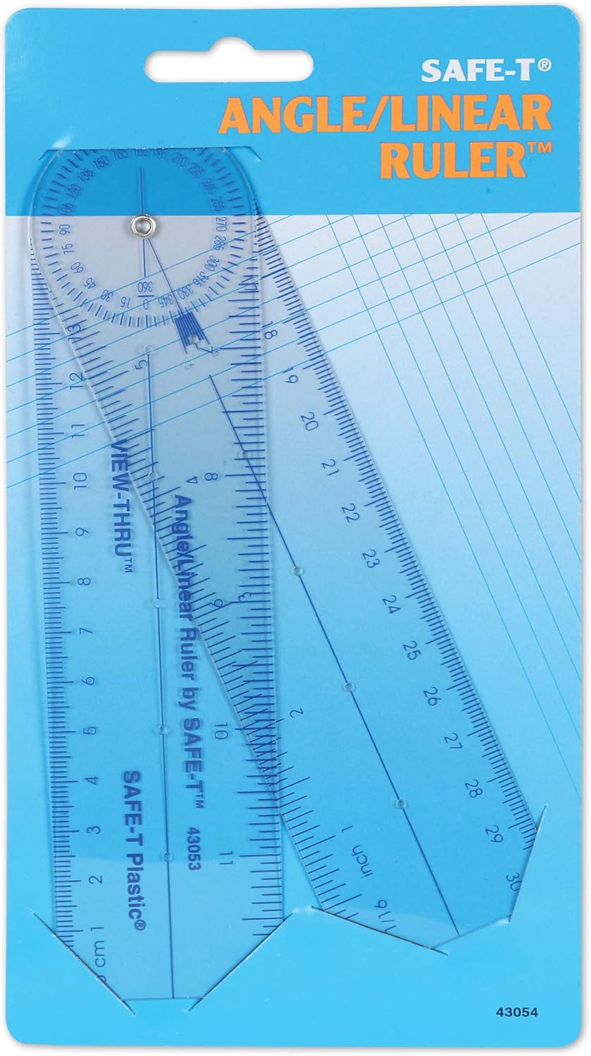 Safe-T Angle/Linear Ruler – Wondersaurus