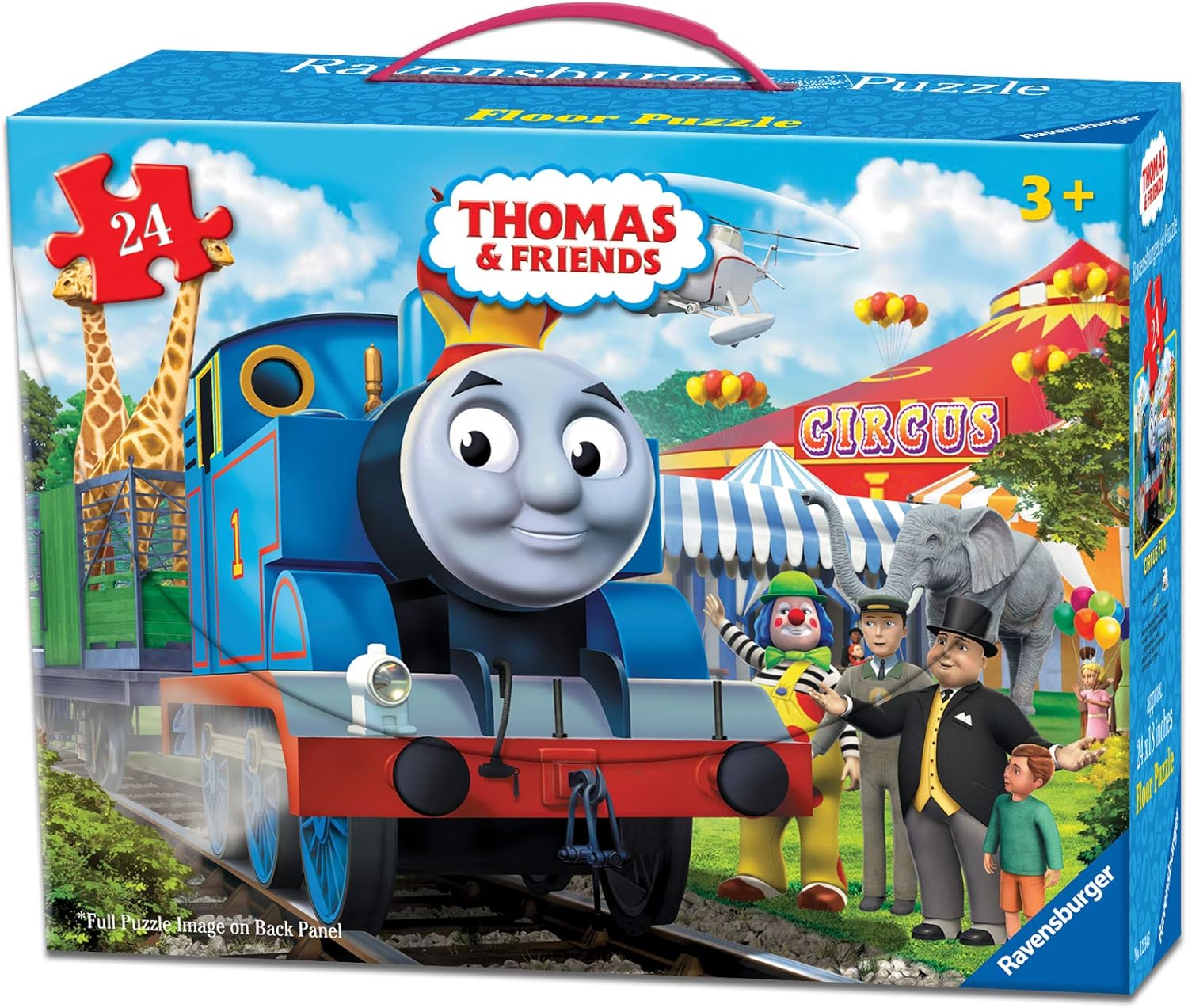 Puzzle - 24's Floor Puzzle in a Suitcase Box: Thomas & Friends - Circu – Wondersaurus
