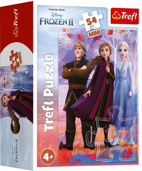 Puzzles - 54 mini: Disney Frozen 2 - In the World of Anna and Elsa ...