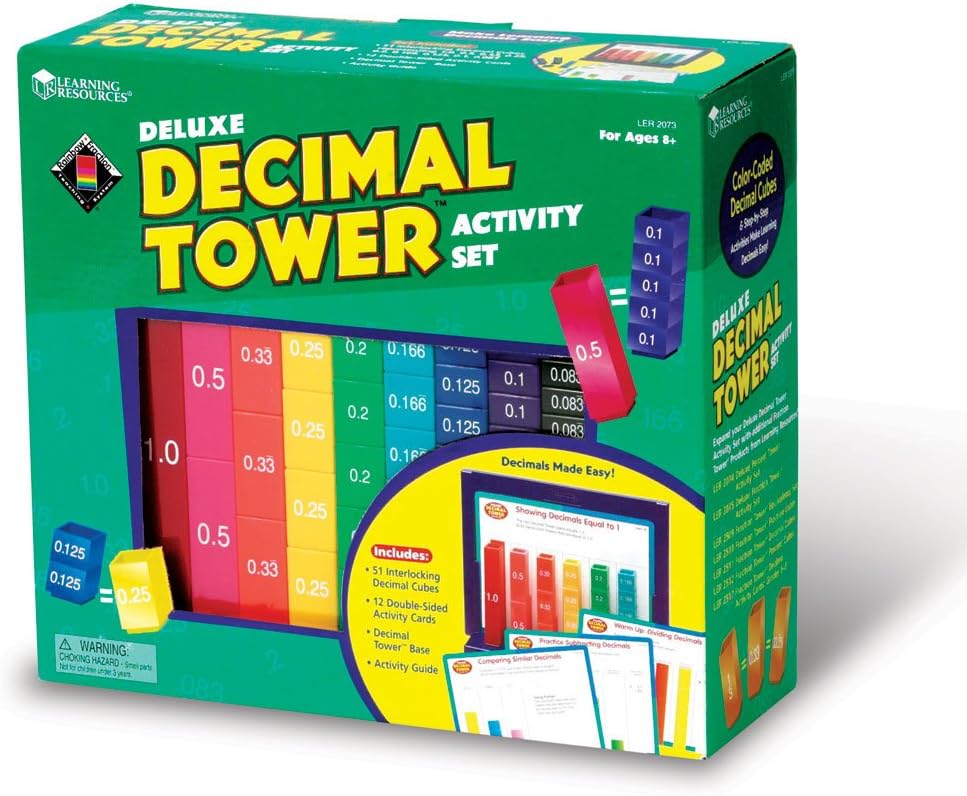Deluxe Decimal Tower Activity Set – Wondersaurus