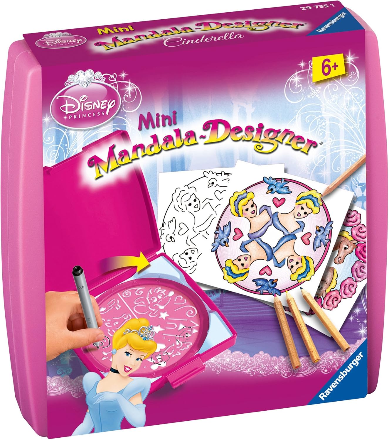 Mandala Designer - Mini: Disney Princess - Cinderella – WONDERSAURUS