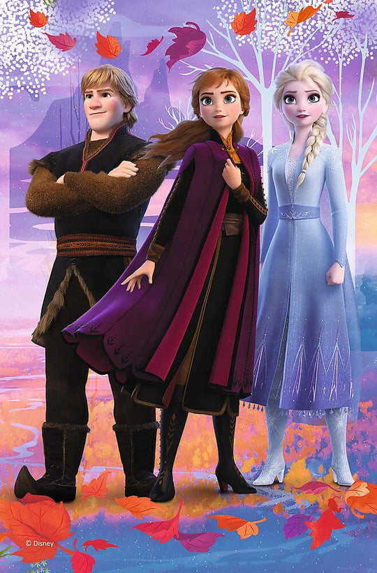 Puzzles - 54 mini: Disney Frozen 2 - In the World of Anna and Elsa ...